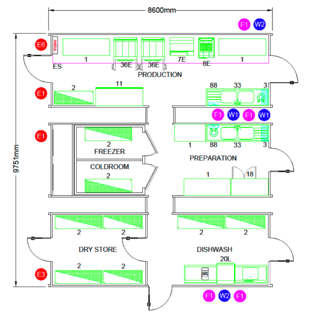 Production Kitchens - Mobile Kitchens Ltd